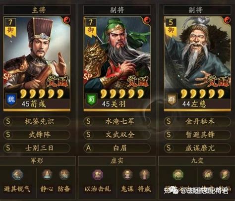 三国志战略版白板荀关左无惧满红菜刀队平民超低配置阵容 知乎