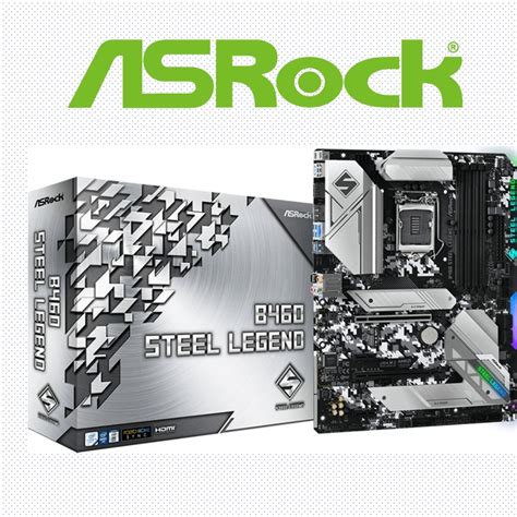 Asrock B460 Steel Legend Socket 1200 Motherboard Lazada
