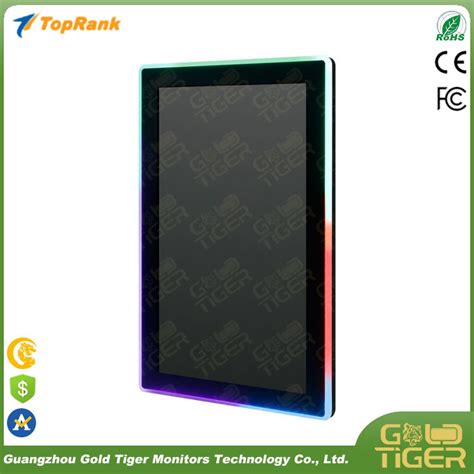 High Definition Vertical Gaming Touch Screen Monitors 32 Inch Infrared