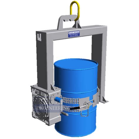 Jib Attachments For Forklift Drum Rotator 1000 Kg Drum Handle