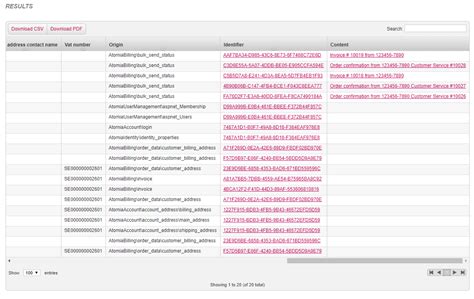 Searching Gdpr Data Atomia Documentation
