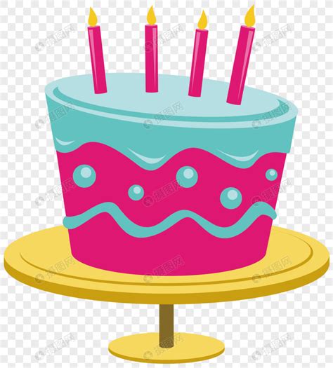 Tarta Dibujo Png Dibujos Animados Pastel De Cumpleanos Pastel Pintado