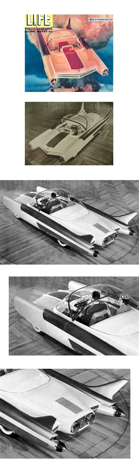 Ford FX Atmos 1954 Unique Cars Concept Cars Custom Cars
