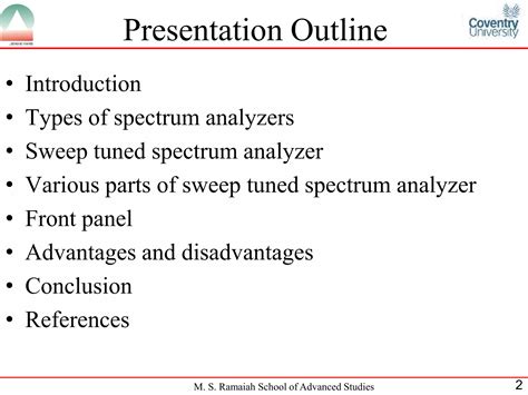 spectrum analyzer pdf