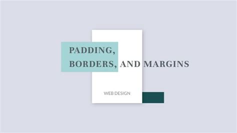 DW Padding Borders And Margins