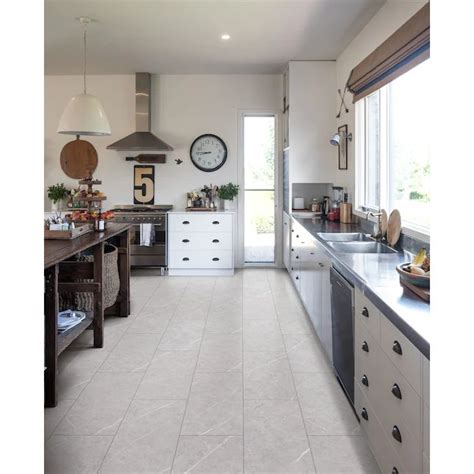 Smartcore Ultra Sabella Marble 12 In X 24 In Waterproof Interlocking