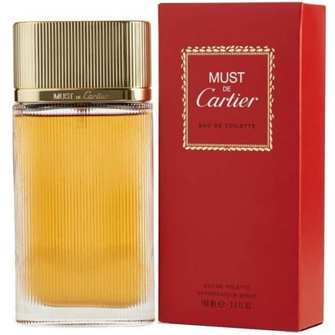 Cartier Must De Cartier Perfume For Women Eau De Toilette 100 Ml