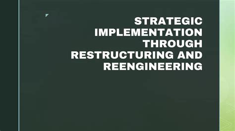Strategic Implementation 2 Pptx Business Administration Business