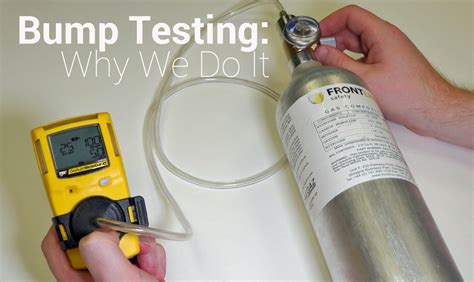 Bump Testing Why Its Important · Frontline Safety Blog