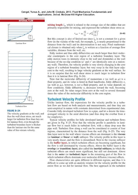 PDF Cengel Yunus A And John M Cimbala 2013 Fluid Mechanics