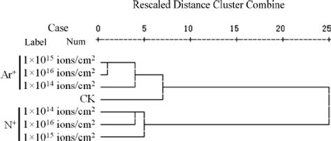 Dendrogram Using Average Linkage Between Groups That Depicts The