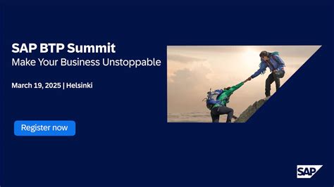 Sap Btp Summit Miia Raitala