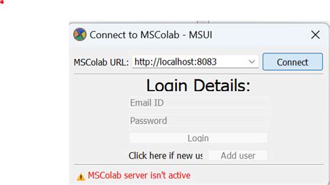 Fixing The Connect To MsColab MSUI Ui On Windows Issue 1732 Open