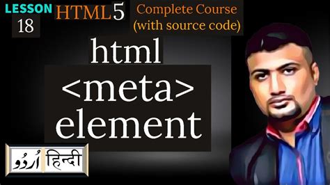 Html Meta Element Html5 Tutorial 18 In Hindiurdu Youtube