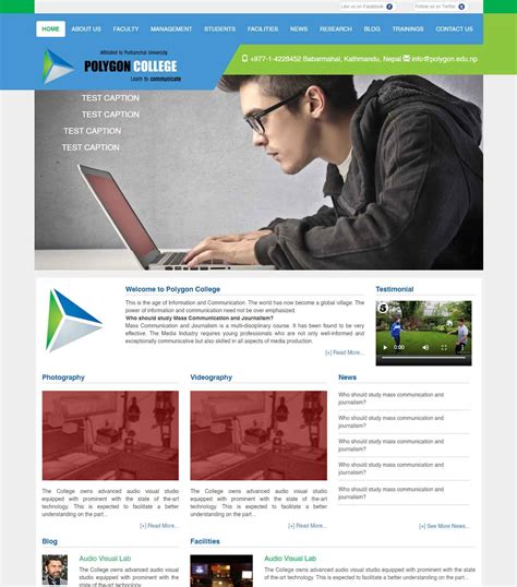 Free Html And Css Templates Webtrickshome Web Design Development And Seo Tutorials