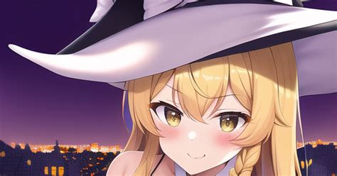 東方 ハロウィン魔理沙ちゃん🎃 Wozのイラスト Pixiv