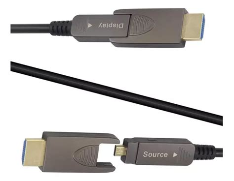 Cable Hdmi 4k De 30 Pies Cable Hdmi De Fibra Óptica Micro Envío Gratis