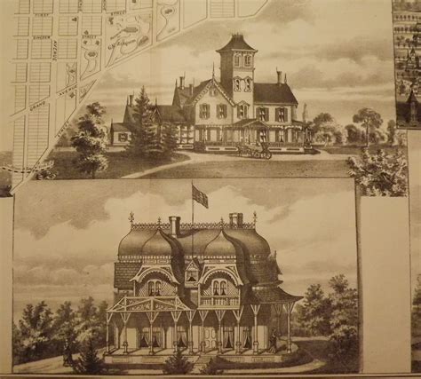 Bergen County Fairmount New Barbadoes Township 1876 Map C C Pease