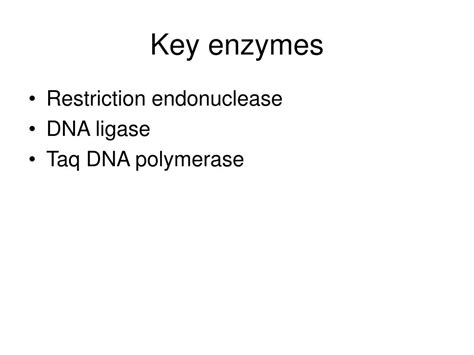 Ppt Lecture 10 Chapter 7 Recombinant Dna Vector Design And