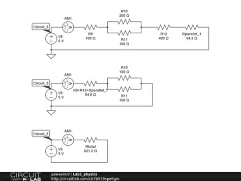 Lab Physics CircuitLab
