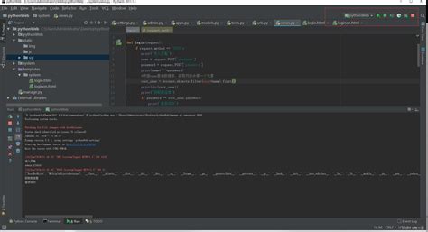 利用django搭建python Web项目（简单登录）用python和django实现web页面 Csdn博客