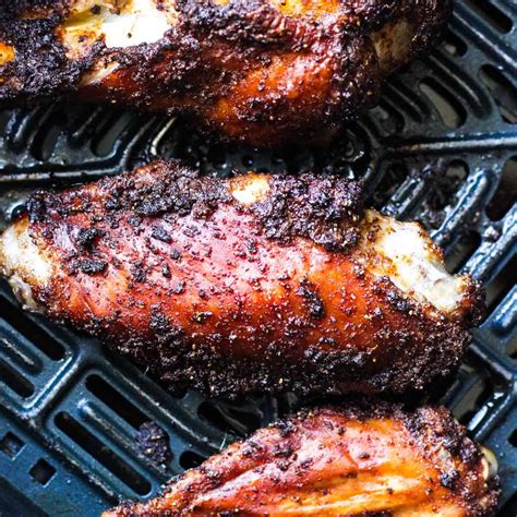 Crispy Air Fryer Cajun Turkey Wings The Top Meal
