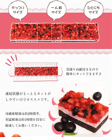 フレック フリーカットケーキ ダブルベリー 495g Fcケーキ 冷凍 味の素 業務用 7216260食の職人研究所 ショクラボ 通販