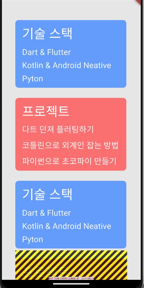 Flutter 페이지 스크롤 적용