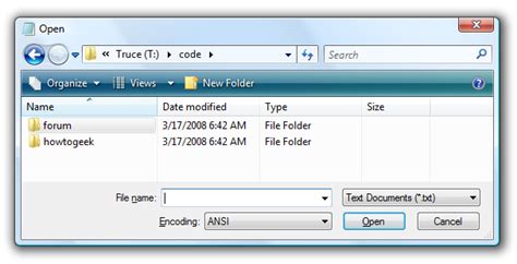 Stupid Geek Tricks Navigate In The File Open Save Dialog With The Keyboard