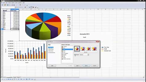 How To Make A Chart Using Open Office 4 Calc Spreadsheet DCP Web