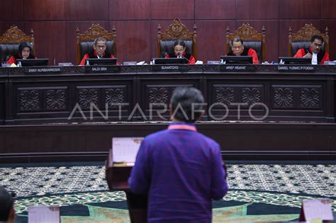 Ketua Dkpp Bersaksi Di Sidang Sengketa Pilpres Antara Foto