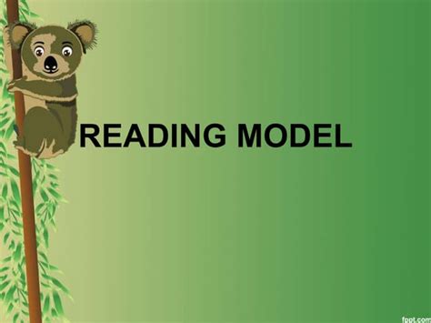 Three Reading Models Pptx