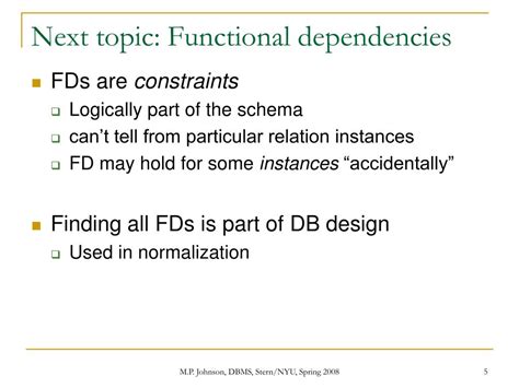 Ppt C200046 Database Management Systems Lecture 4 Powerpoint