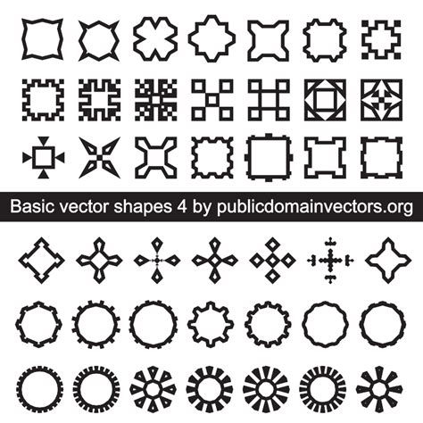 Download Ff7f00 Basic Geometric Shapes Collection Svg Freepngimg