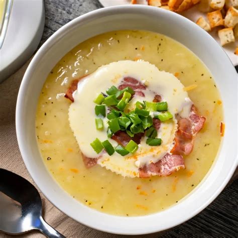 Rich Paula Deen Potato Soup Made With Perfection Soup Chick