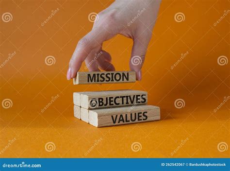 Mission Objectives Values Symbol Concept Words Mission Objectives