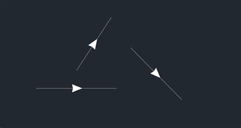 Solved How To Put Arrow Along With The Line Direction Using Coordinate