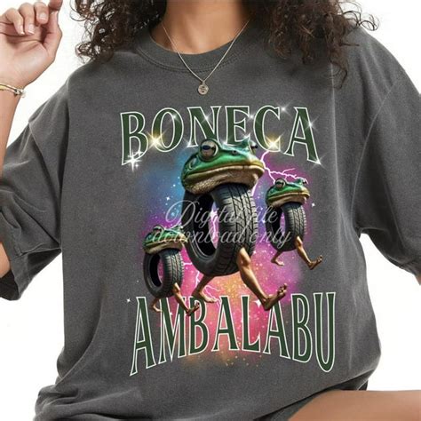 Funny Boneca Amblabu Brain Rot Italian Brainrot Meme Silly Frog