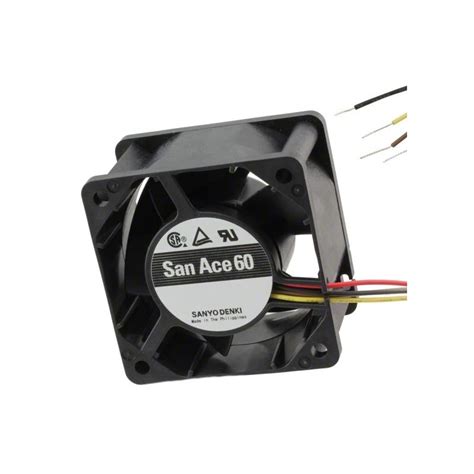 9GV0648P1H03, 60x60x38mm 48VDC 0.5A 4 Kablolu Fan