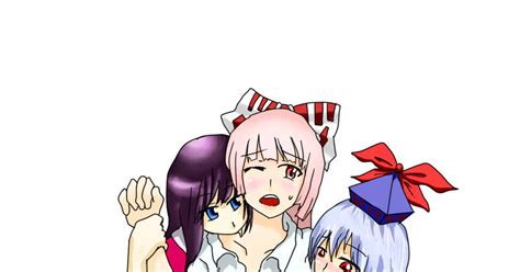 東方 てるもこけーね トゥールスのイラスト Pixiv