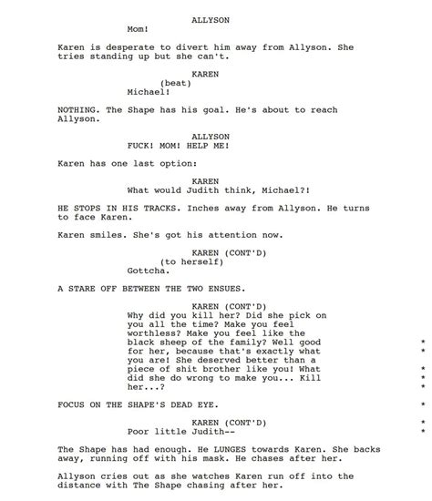 The Script For Kills Shows That Karen Was Supposed To Basically Roast
