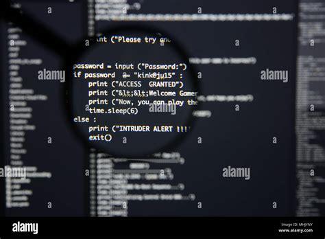 Real Python Code Developing Screen Programing Workflow Abstract