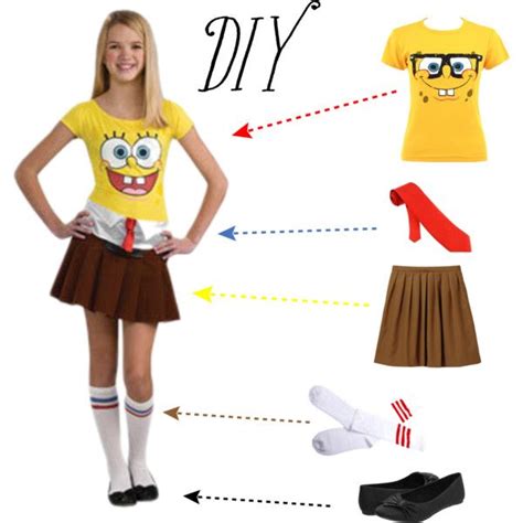 Luxury Fashion Independent Designers Ssense Spongebob Costume Diy Spongebob Costume