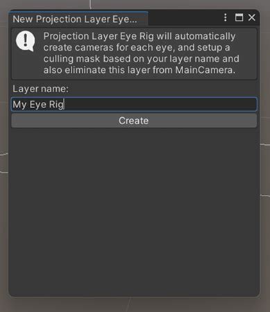 Projection Eye Rig Xr Composition Layers