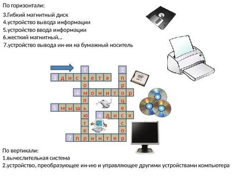 Кроссворд по информатике 10 класс с ответами