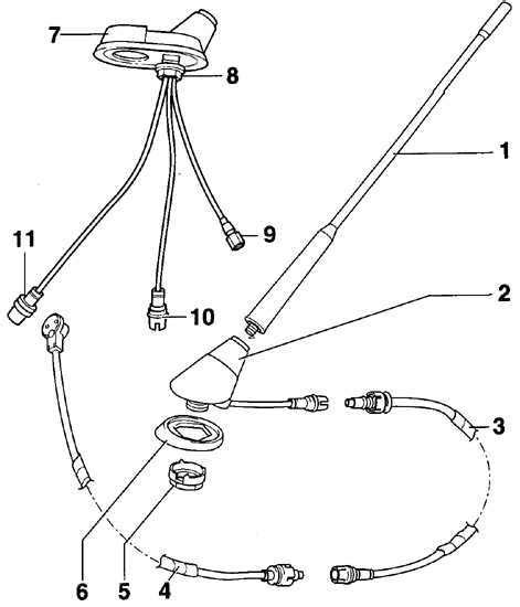 Ремонт Volkswagen Golf IV 1997-2005: антенна
