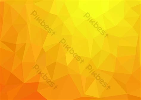 Geometric Three Dimensional Business Yellow Gradient Pattern Background