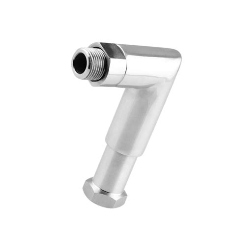 Stainless Steel O2 Sensor Extender Universal 90° D Grandado
