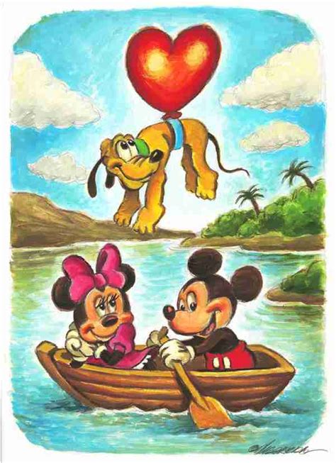 Mickey Mouse And Minnie Mouse Love Drawings