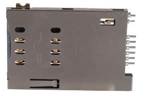 DWID 8 Pin Normal Metal Push Push Type Sim Card Connector Male 2 5A At Rs 60 In Vasai Virar